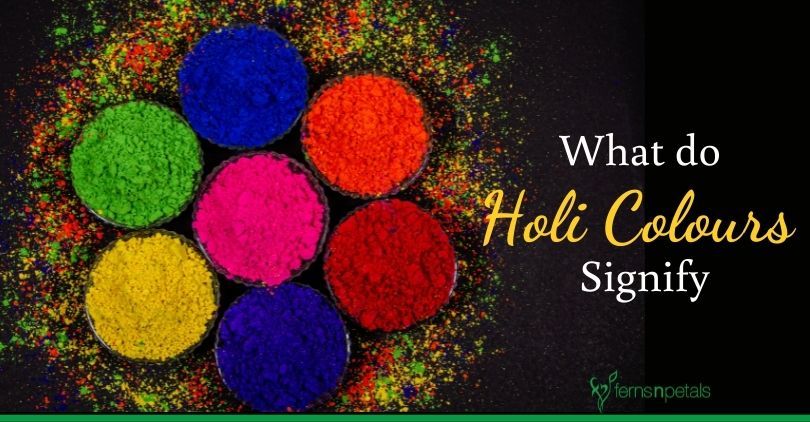 What do Holi Colours signify? - Ferns N Petals