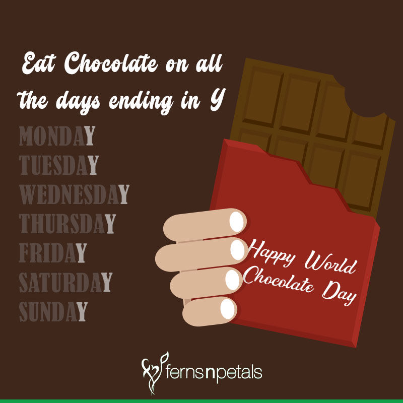 50+ World Chocolate Day Wishes 2025, Quotes & Messages - FNP