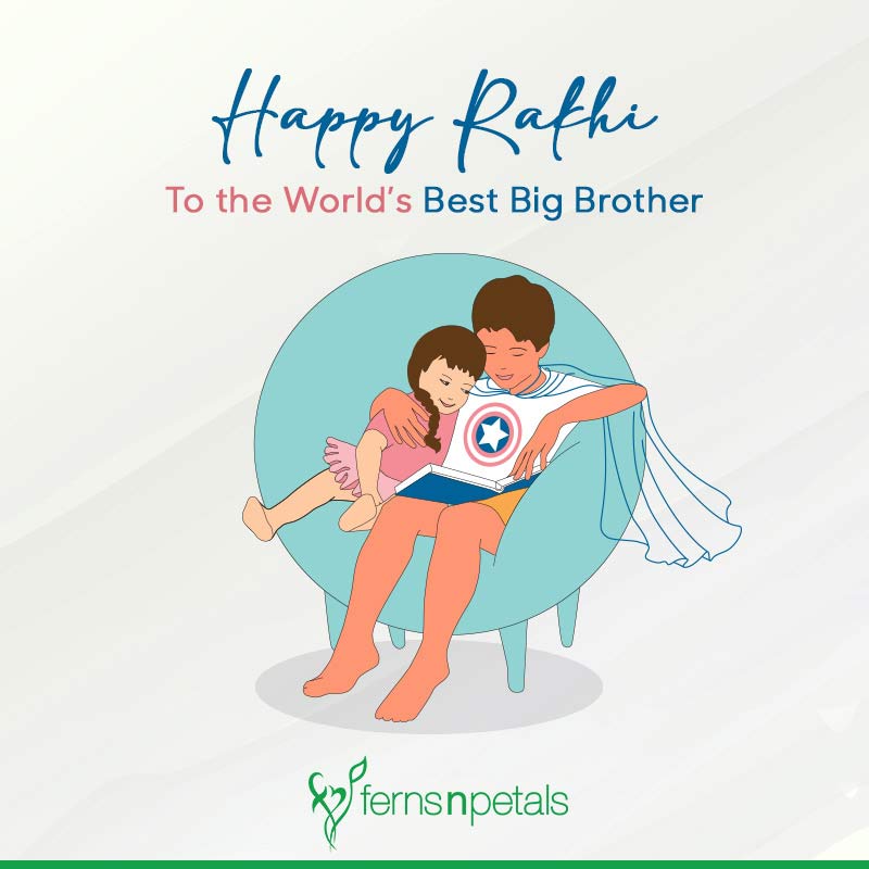 Best Raksha Bandhan (Rakhi) Wishes For Elder Brother - FNP