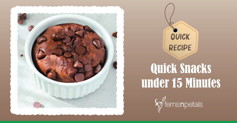 5 Quick Snack Recipes Under 15 Minutes at Home [Step by Step] - Ferns N ...