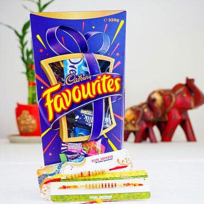 Pavitra Rishta Two Rakhi Set with Cadbury Favourite australia | Gift ...