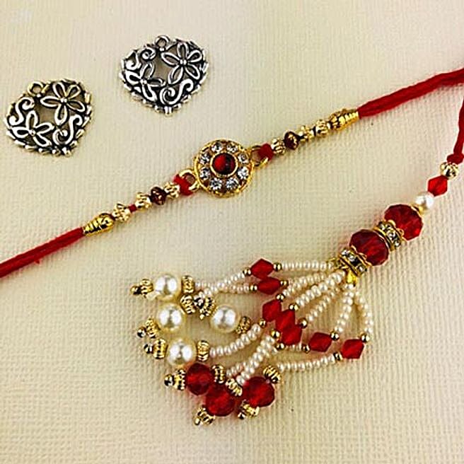 Gorgeous Lumba Rakhi Set australia | Gift Gorgeous Lumba Rakhi Set- FNP
