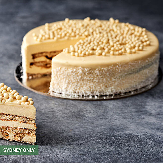 Coconut Raffaello Cake australia | Gift Coconut Raffaello Cake- FNP