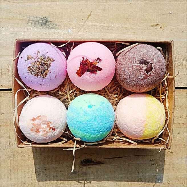 Bath Bombs Utility Hamper australia | Gift Bath Bombs Utility Hamper- FNP