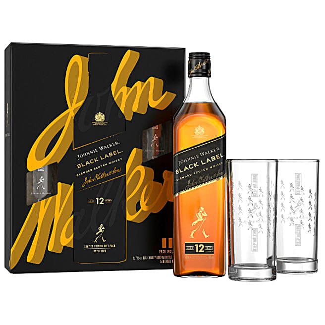 Johnnie Walker Black Label Gift Pack australia | Gift Johnnie Walker ...