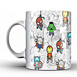 Marvel Superhero Comic Mug australia | Gift Marvel Superhero Comic Mug- FNP