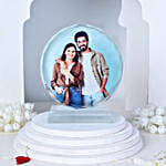 Personalised Crystal Photo Frame bahrain | Gift Personalised Crystal ...