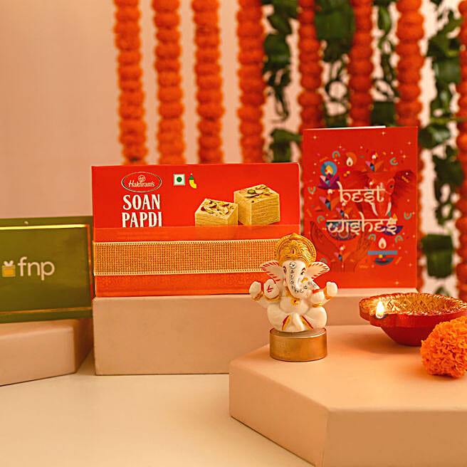 Diwali Greetings With Soan Papdi Gift Hamper bangladesh | Gift Diwali ...