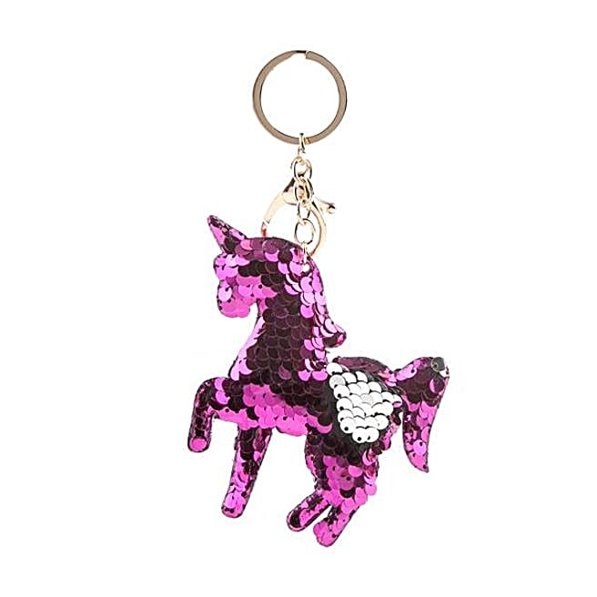 Unicorn Sparkle Keychain canada | Gift Unicorn Sparkle Keychain- FNP
