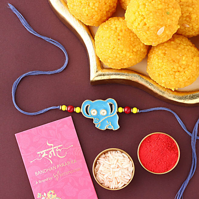 Sneh Cute Appu Kids Rakhi & Motichoor Laddoo canada | Gift Sneh Cute ...