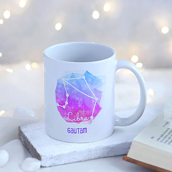 Personalised Libra Zodiac Mug canada | Gift Personalised Libra Zodiac ...