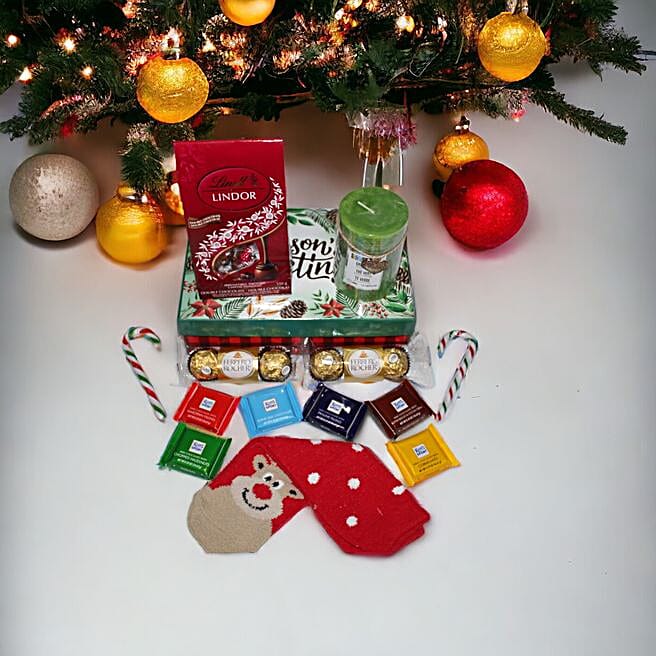 Holiday Cheer Hamper canada | Gift Holiday Cheer Hamper- FNP