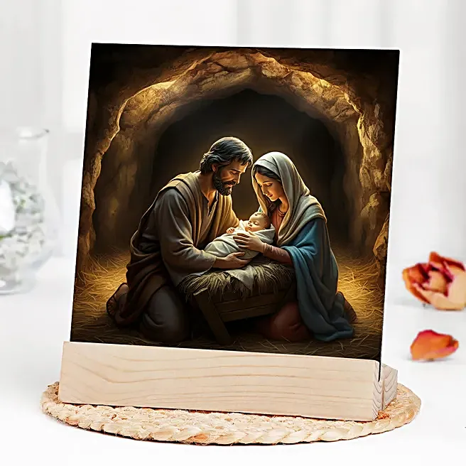 X Mas Special Jesus Birth Photo Frame canada | Gift X Mas Special Jesus ...