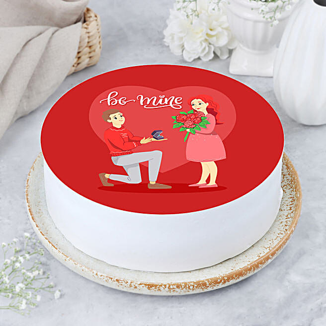 Be Mine Vanilla Cake canada | Gift Be Mine Vanilla Cake- FNP