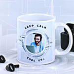 Personalised Photo Keep Calm Mug canada | Gift Personalised Photo Keep ...