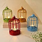Set Of 3 Bird Cage Tealight Candle Holders china | Gift Set Of 3 Bird ...