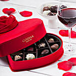 Ruby Red Chocolate Box denmark | Gift Ruby Red Chocolate Box- FNP