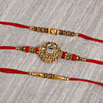 Royal American Diamond Rakhi Set denmark | Gift Royal American Diamond ...