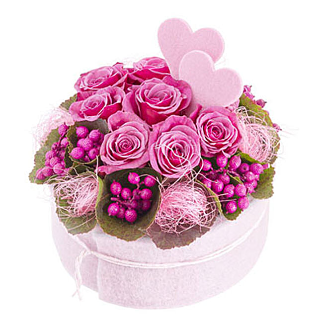 Pink Rose Surprise france | Gift Pink Rose Surprise- FNP