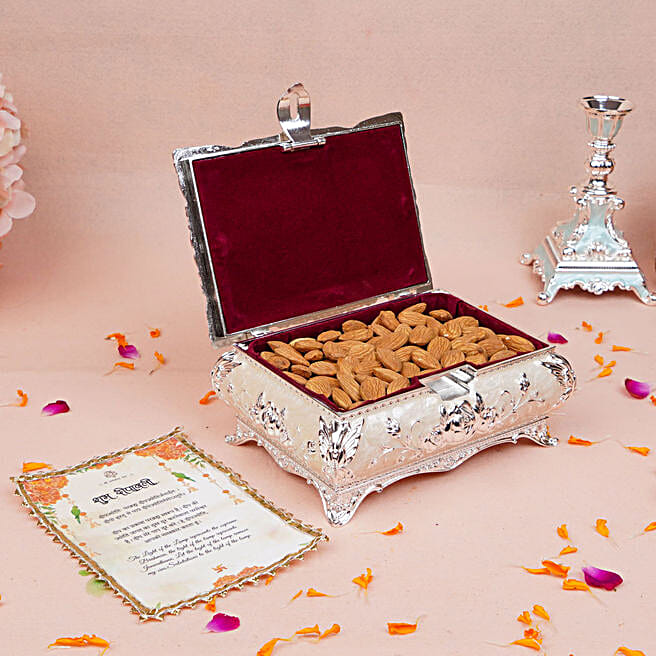 Silver Trunket Diwali Delight greece | Gift Silver Trunket Diwali ...