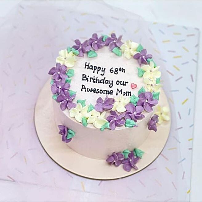 Purple Periwinkle Blackforest Cake indonesia | Gift Purple Periwinkle ...