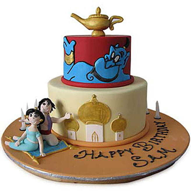 Buy/Send Adorable Aladdin Jasmine Cake Online- FNP