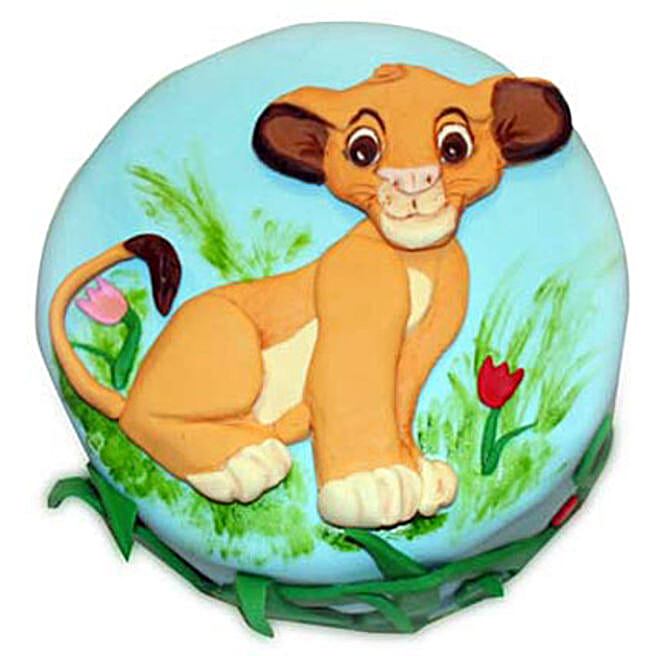 Buy/Send Cute Simba cake Online- FNP