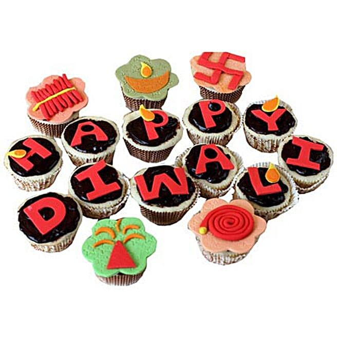 Buy/Send Deepavali Greetings Cupcakes Online- FNP