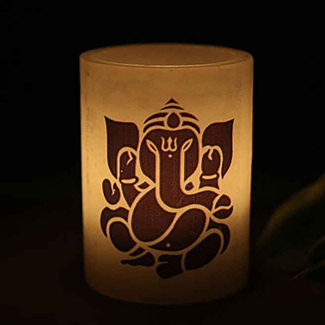 Buy/Send Lord Ganesha Candle Online- FNP