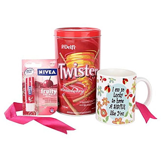 Buy/Send Twister Combo For Sister Online- FNP