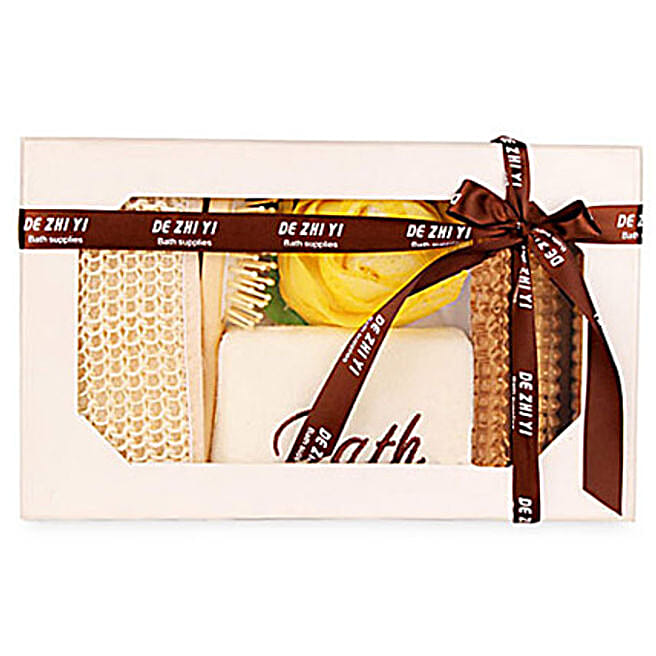 Buy/Send White Body Spa Kit Online- FNP