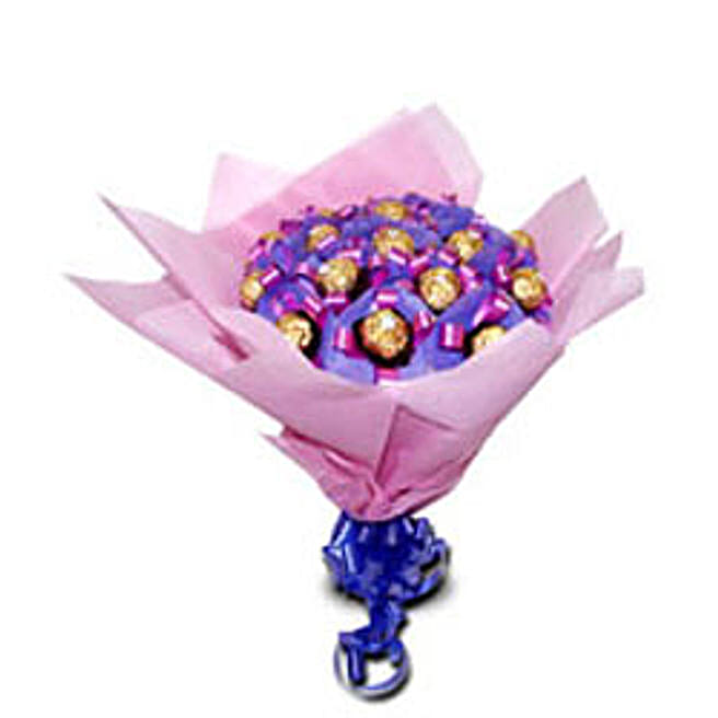 Buy/Send Pink Ferrero Love Online- FNP