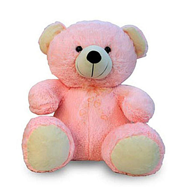 Buy/Send Pink Soft toy By FNP Online- Ferns N Petals