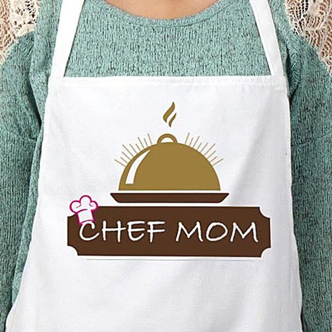 Buy/Send Best Ever Chef Mom Printed Apron Online- FNP