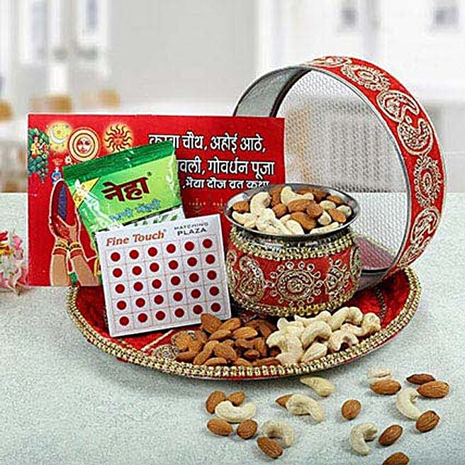 Buy/Send Traditional Karwa Chauth Online- FNP