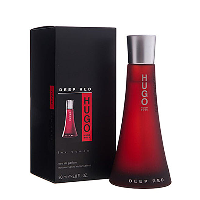 Buy/Send Hugo Deep Red For Women Online- FNP