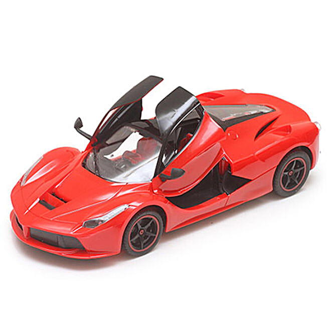 Buy/Send Red Rechargeable Toy Ferrari Online- FNP