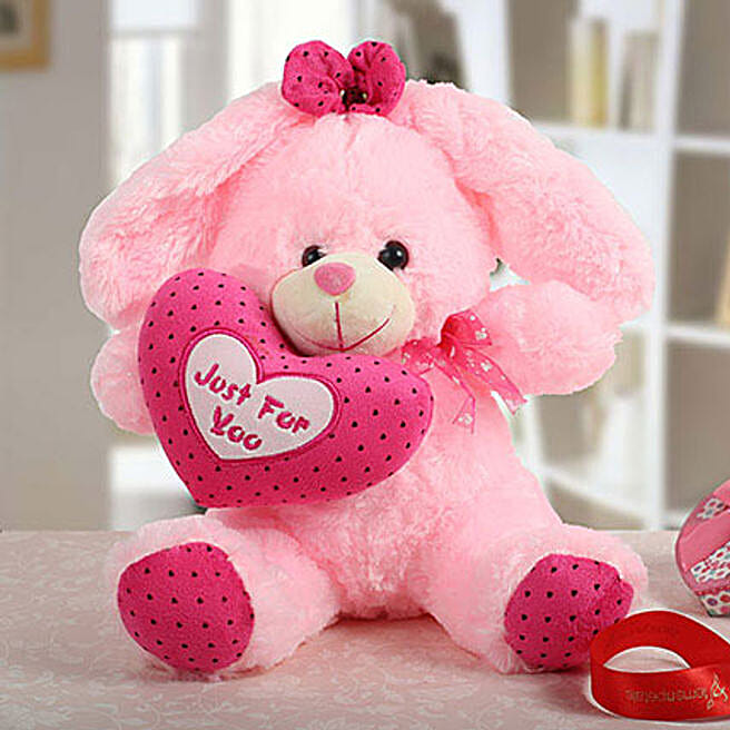 Buy/Send Pink Bunny Soft Toy Online- FNP