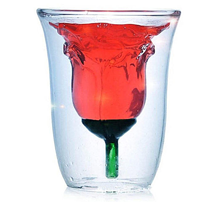 Buy/Send Rose Glass Online- FNP