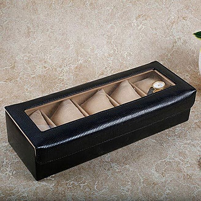 Buy/Send Black Watch Case Online- FNP