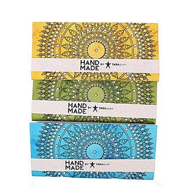 Buy/Send TARAgram Rectangle Chakra Diary Set Online- FNP
