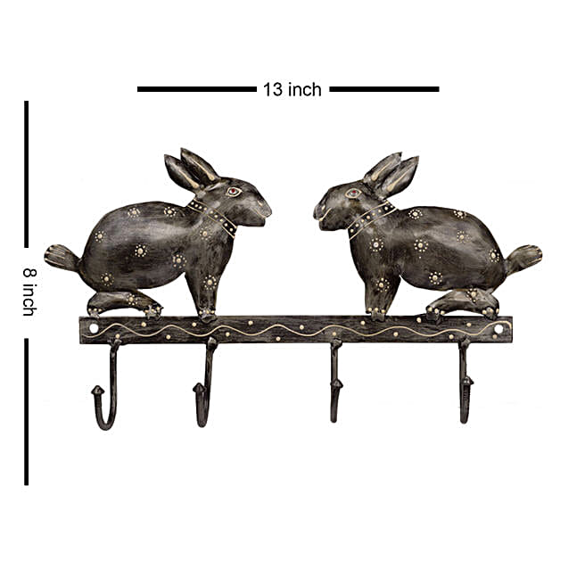 Buy/Send Rabbit- Shaped Key Holder Online- Ferns N Petals