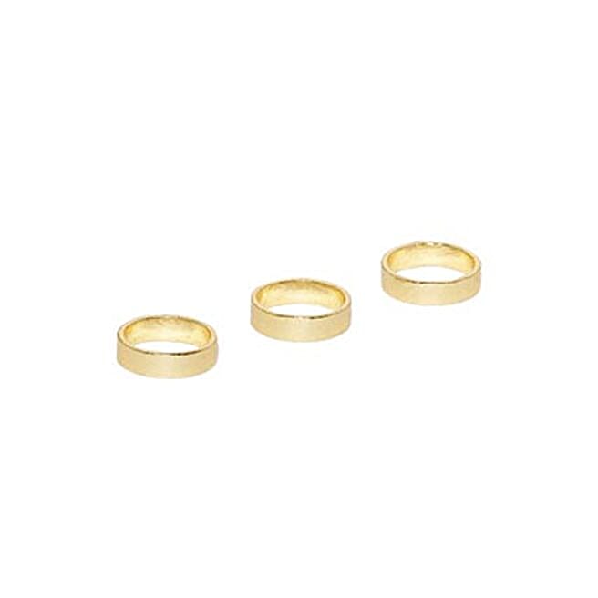 Buy/Send Matte Gold Ring Set Online- FNP