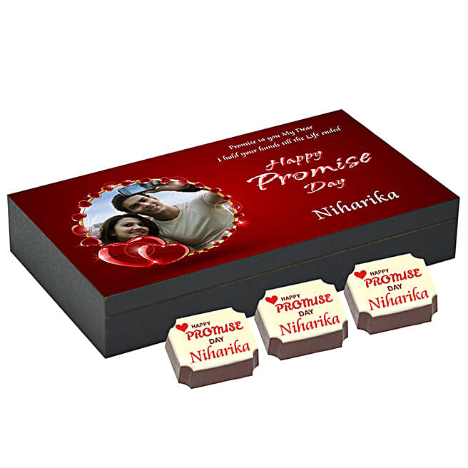 Buy/Send Personalised Promise Day Chocolates Online- FNP