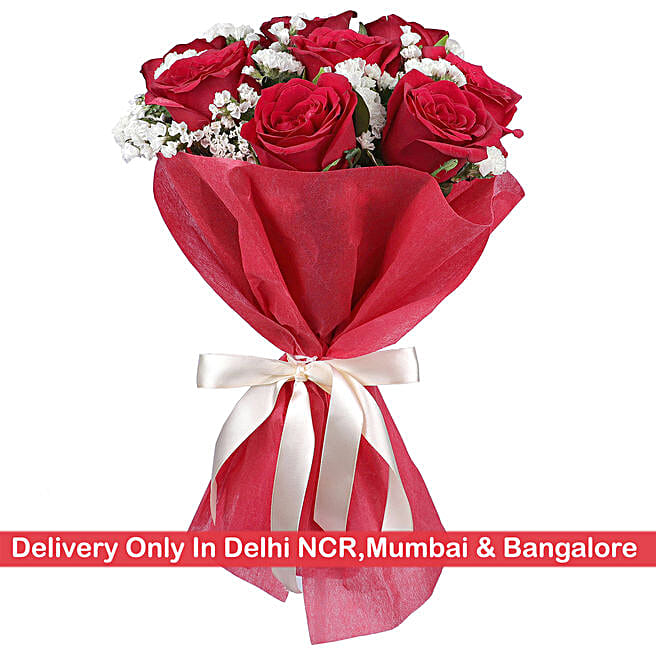 Buy/Send Special Red Roses Bouquet Online- FNP