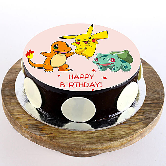 Buy/Send Pokemon Chocolate Photo Cake Online- FNP