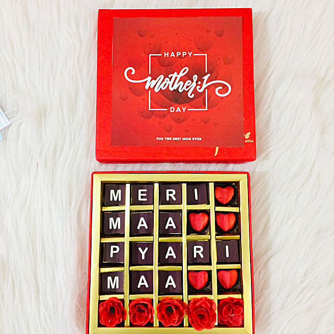 Buy/Send Meri Maa Pyari Maa Chocolate Box Online- FNP