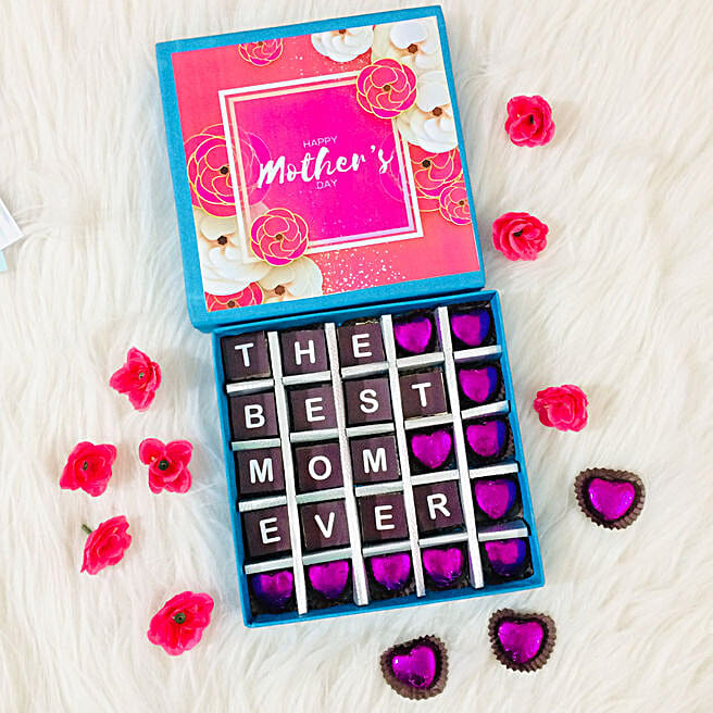 Buy/Send The Best Mom Ever Chocolate Box Online- FNP