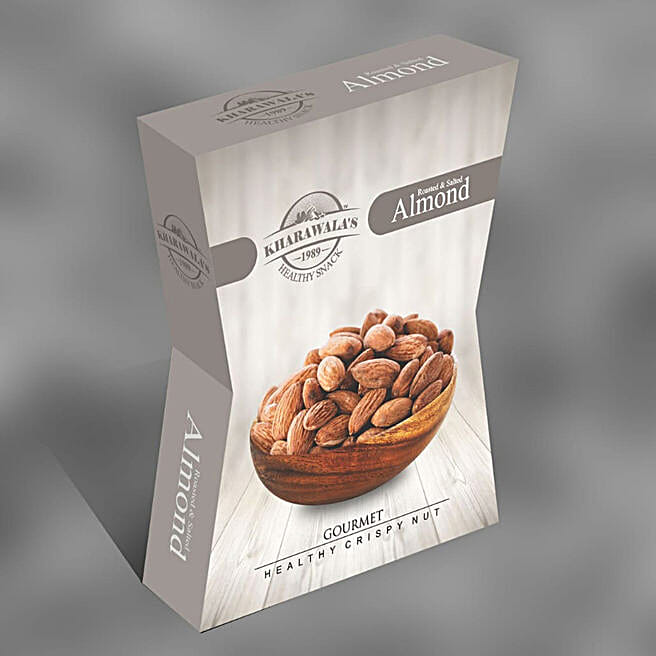 Buy/Send Box of Salted Almonds- 250 gms Online- FNP