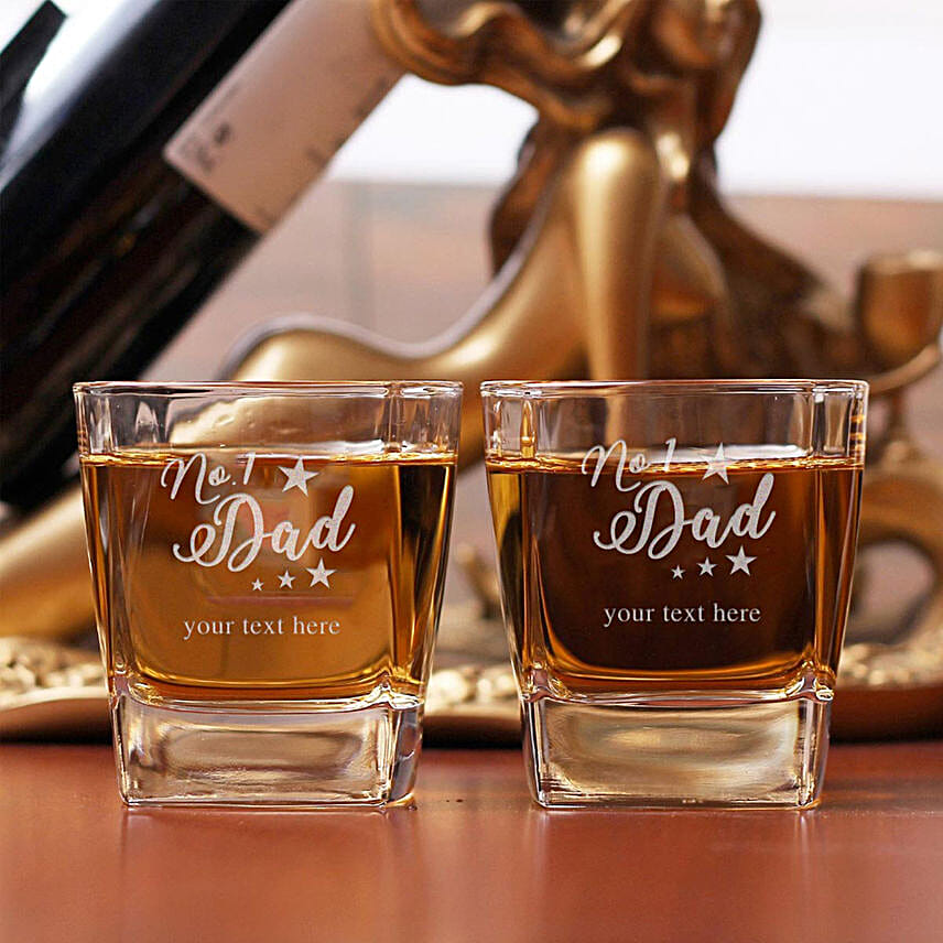 Buy Send Personalised Whiskey Glasses For Dad Online Fnp